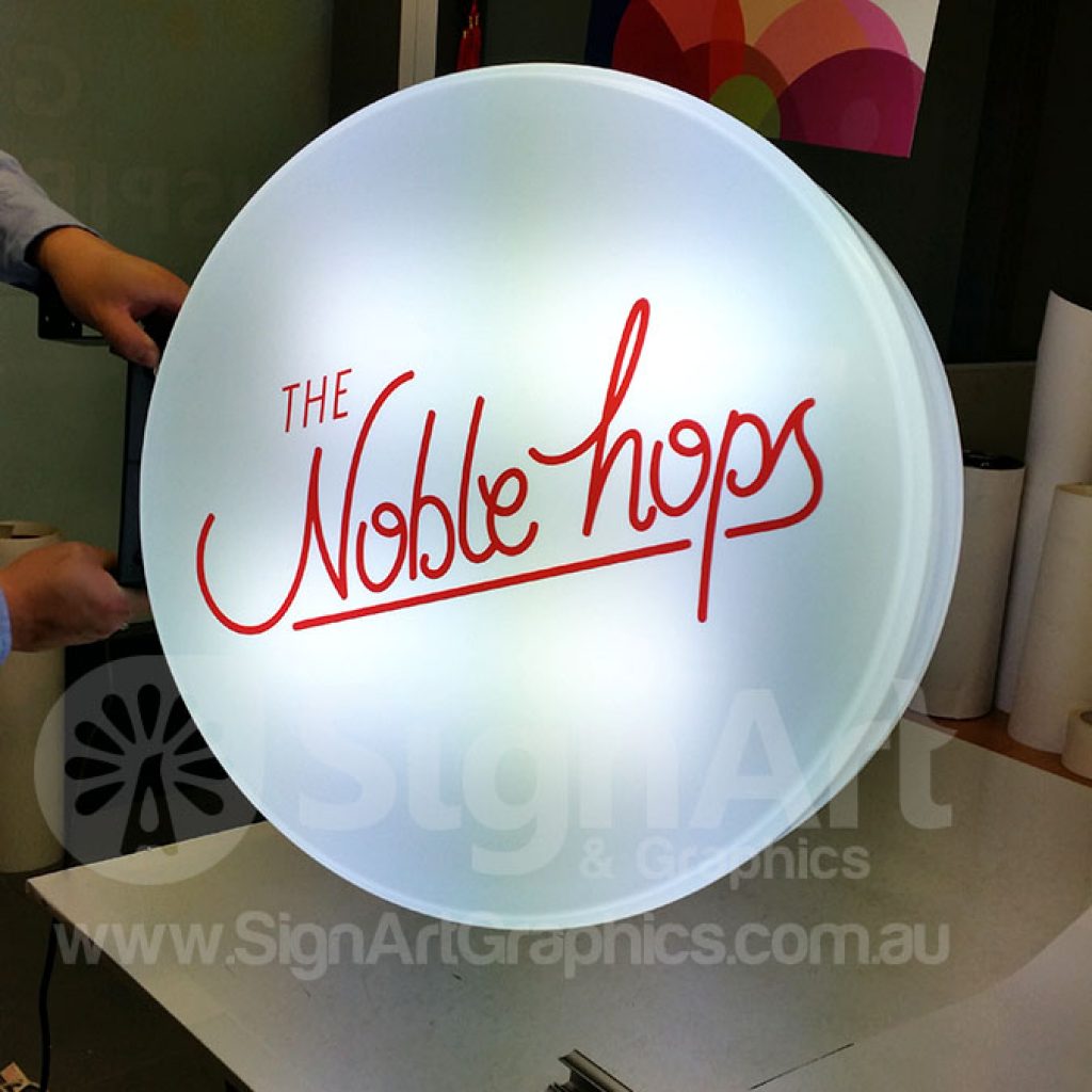 Light boxes – Sign Art & Graphics – Sign writers Sydney, Large format ...