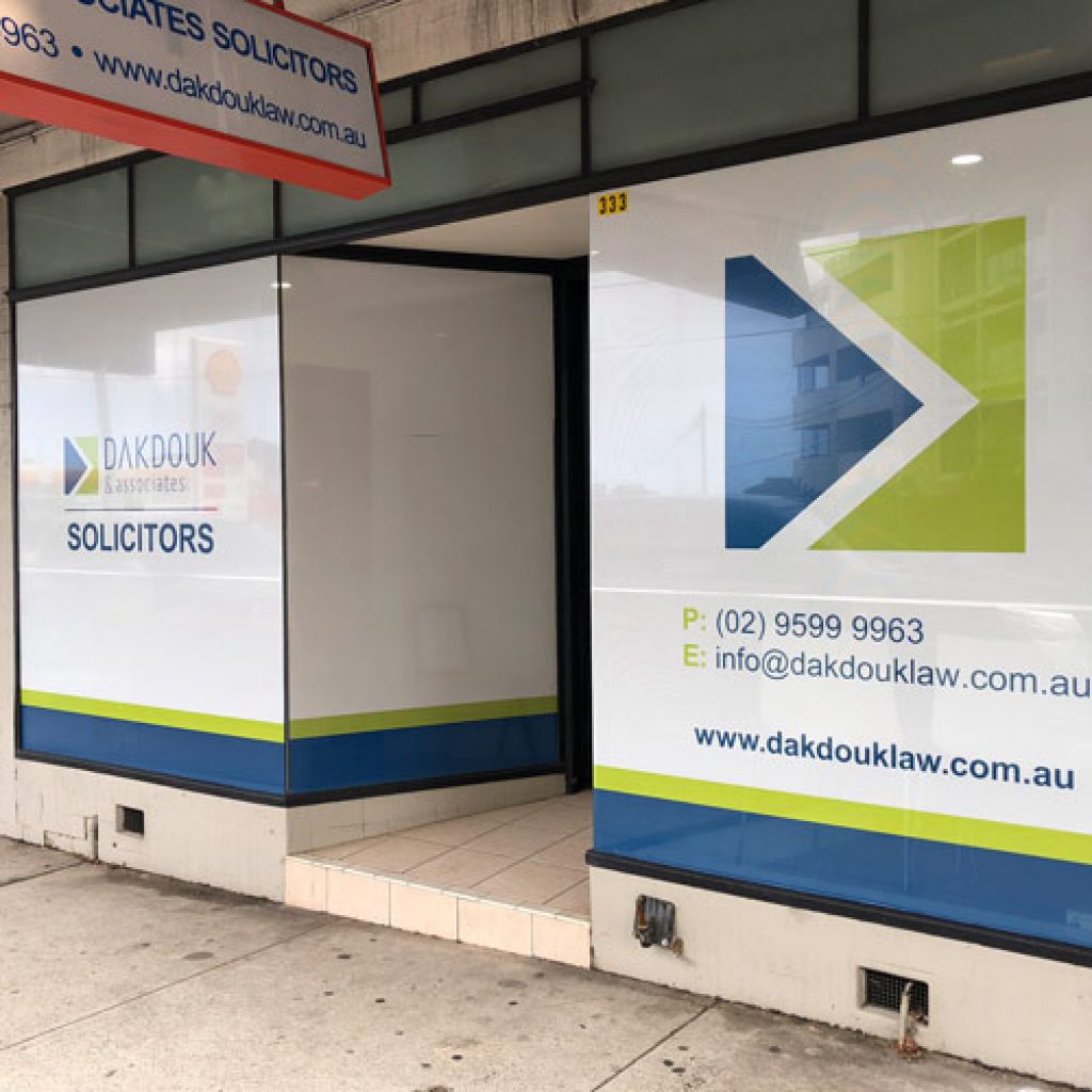 Office & Corporate Signs – Sign Art & Graphics – Sign writers Sydney ...