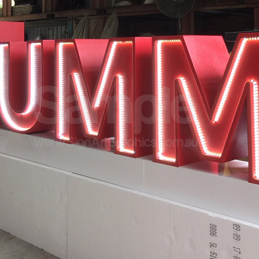 3D letters – Sign Art & Graphics – Sign writers Sydney, Large format ...