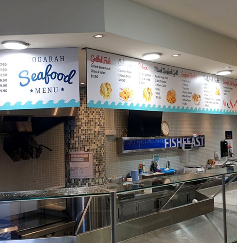 Restaurant & Menus – Sign Art & Graphics – Sign writers Sydney, Large ...